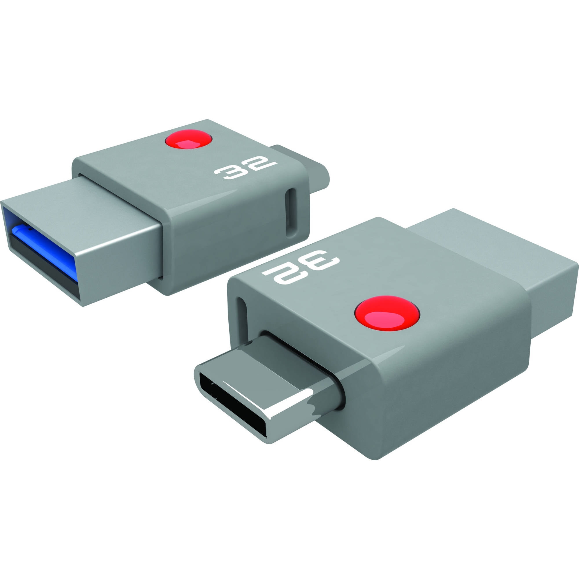 EMTEC Flash Drive USB 3.0 DUO USB-C T400, 32GB - Walmart.com