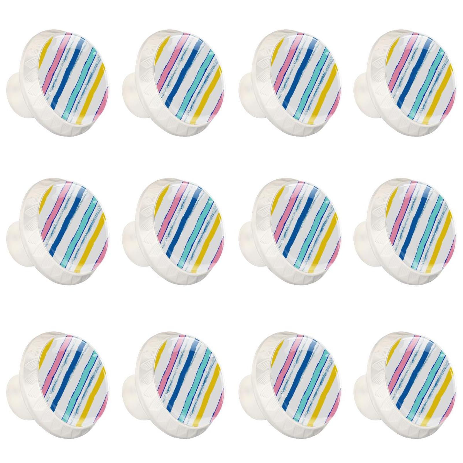 12 Pcs Wood Plank Texture Knobs for Kitchen Cabinet Cupboard Dresser ...