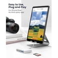 SD Card Reader for , 4 in 1 SD/SD Card Reader to , SD Card Viewer with ...