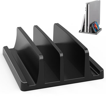 Mind Reader Plastic PC, Laptop Imac, Monitor Stand with Three Drawer ...