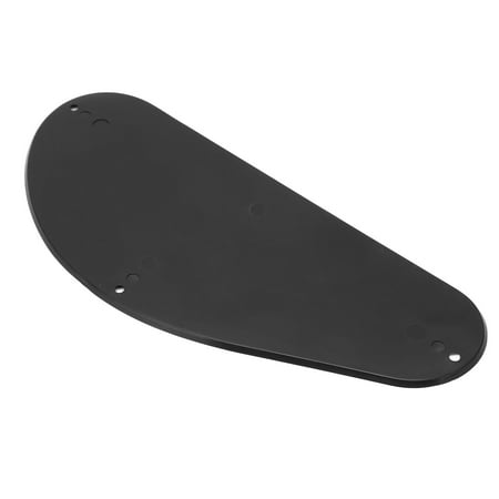 Guitar Back Plate, Bass Back Plate Black Plastic Great Appearance For ...