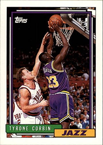 1992-93 Topps #145 Tyrone Corbin NBA Basketball Trading Card - Walmart.com