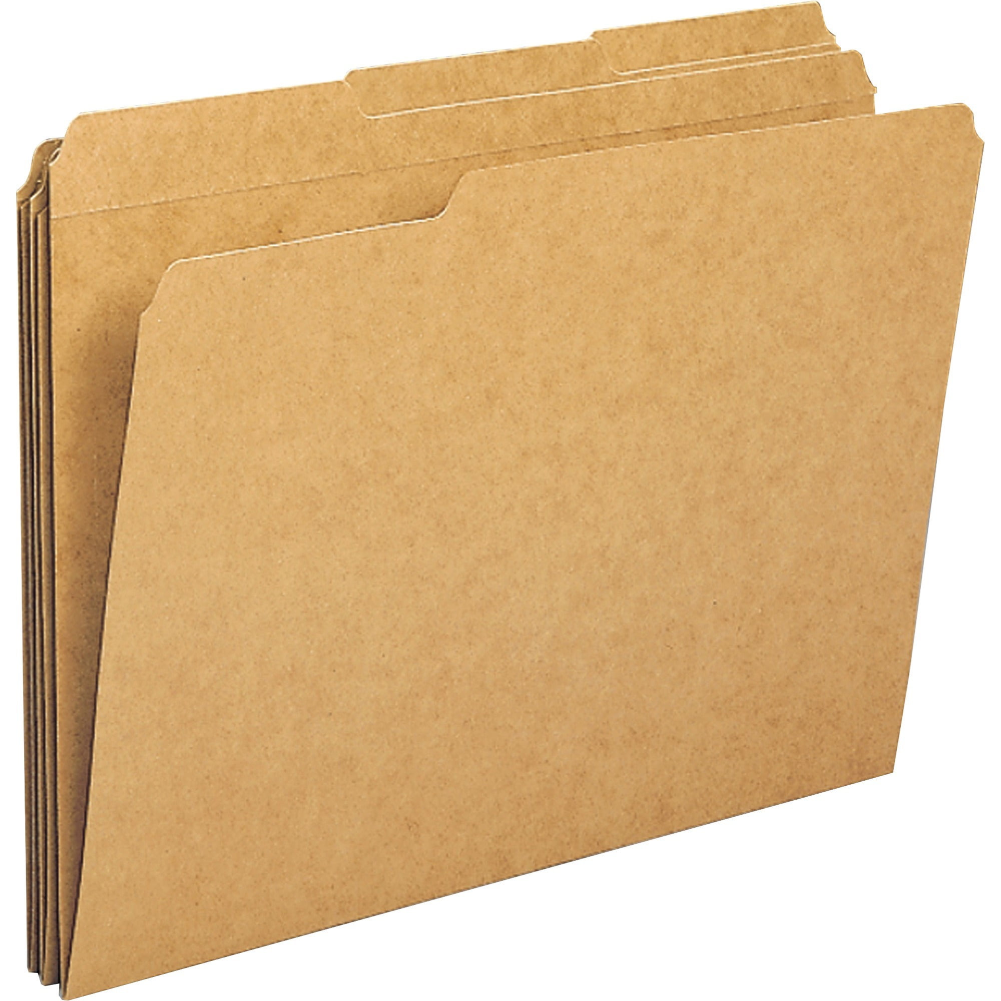 Sparco 1/3-cut Tab Heavyweight Kraft File Folders - Walmart.com ...