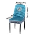Agiufgs Chair Cover Light Blue Quilted, Protects Chairs From Spills and ...