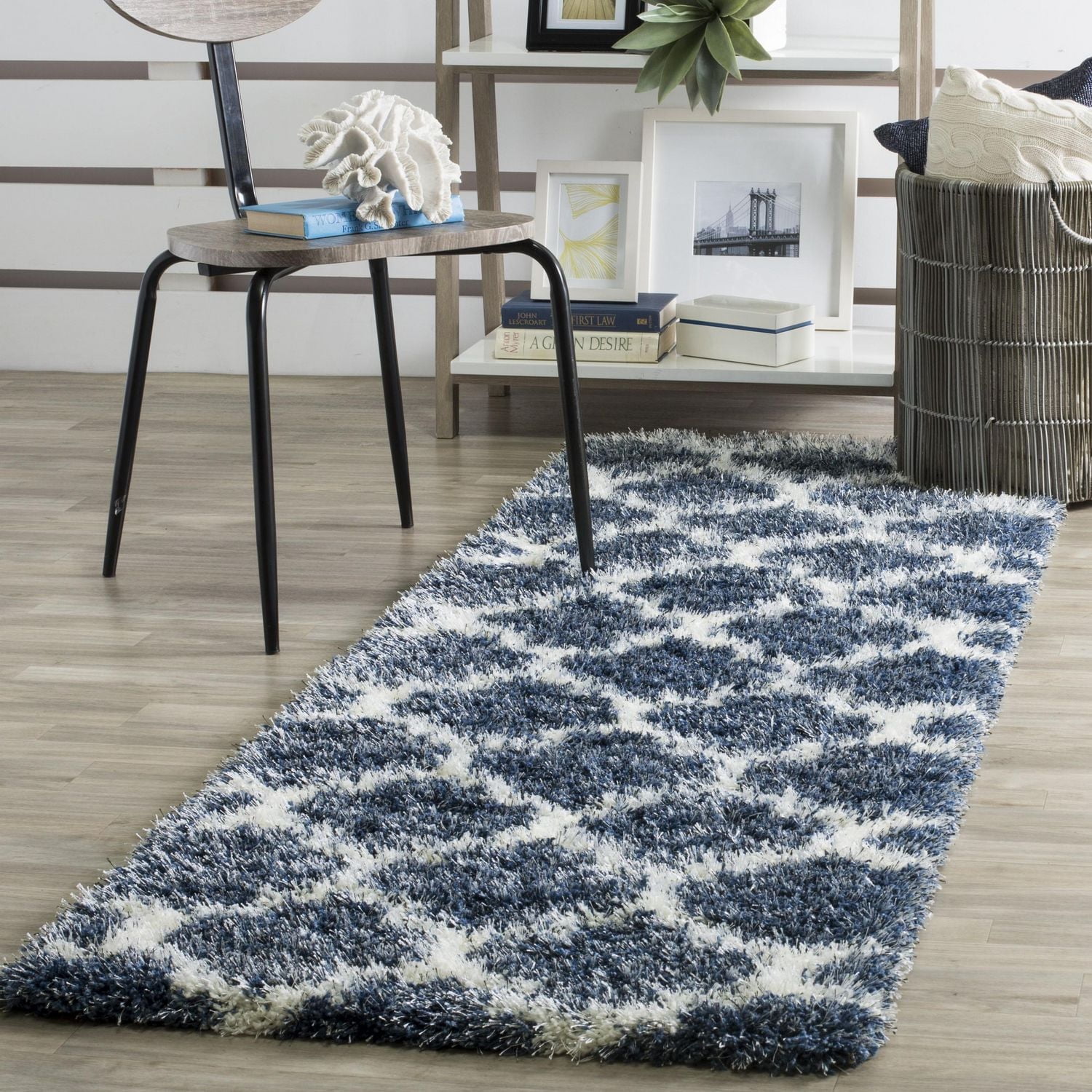 Click here for Safavieh Montreal Lennart Geometric Shag Area Rug... prices