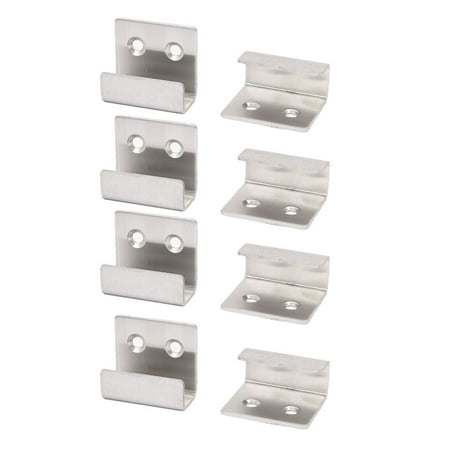 Ceramic Tile Display Stainless Steel Wall Hanger Fastener Silver Tone ...