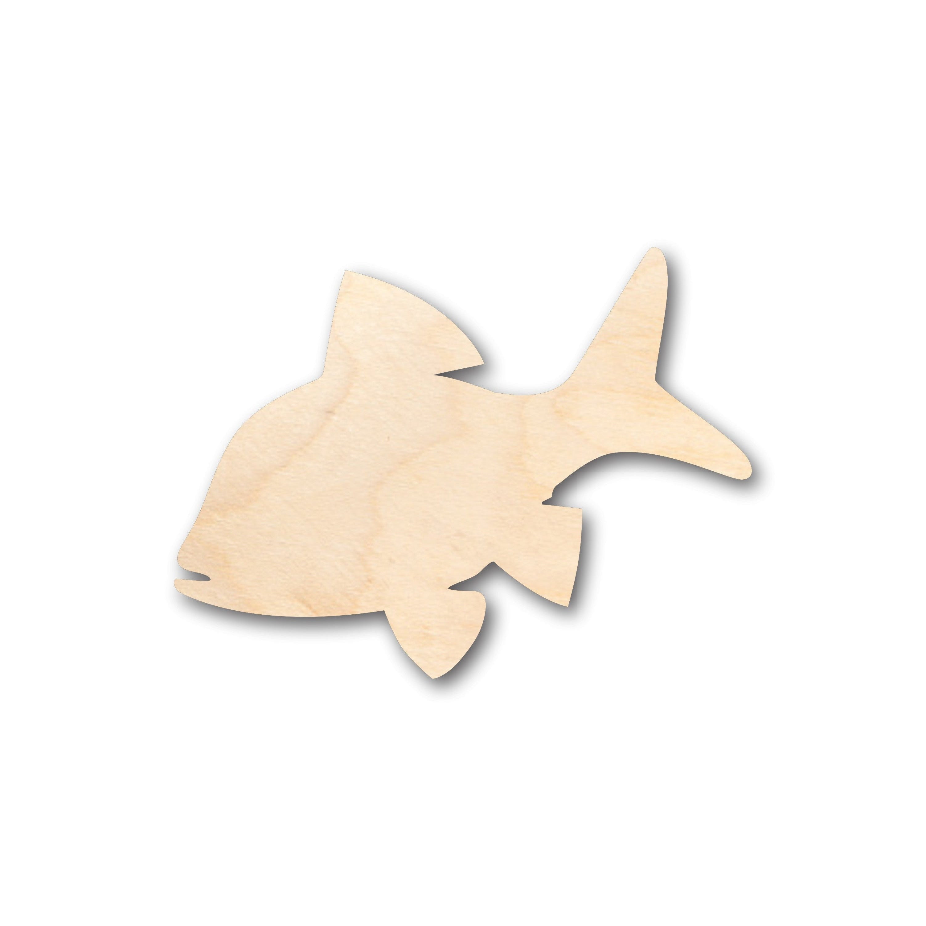 Unfinished Wood Fish Shape - Craft - up to 36" DIY 3" / 1/4" - Walmart.com