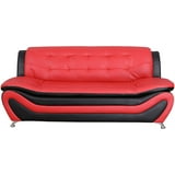 MHF-Red White Leather 3PC Sofa Set Contemporary Living (FREE SHIPPING ...