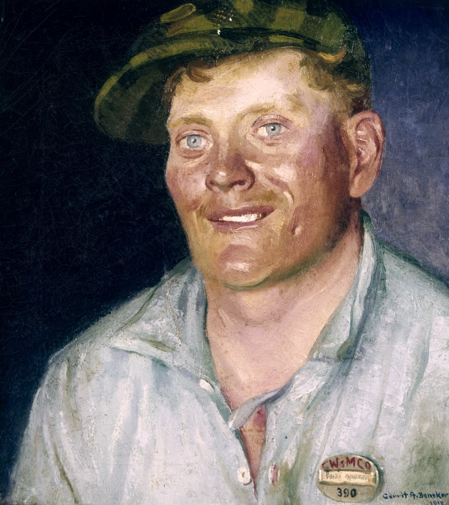 Beneker: Steelworker, 1919. /N'Declarant.' A Hungarian Immigrant ...