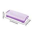CEHVOM 2pc Pencil Case Plastic Transparent Plastic Pencil Case Plastic ... CEHVOM 2pc Pencil Case Plastic Transparent Plastic Pencil Case Plastic ...