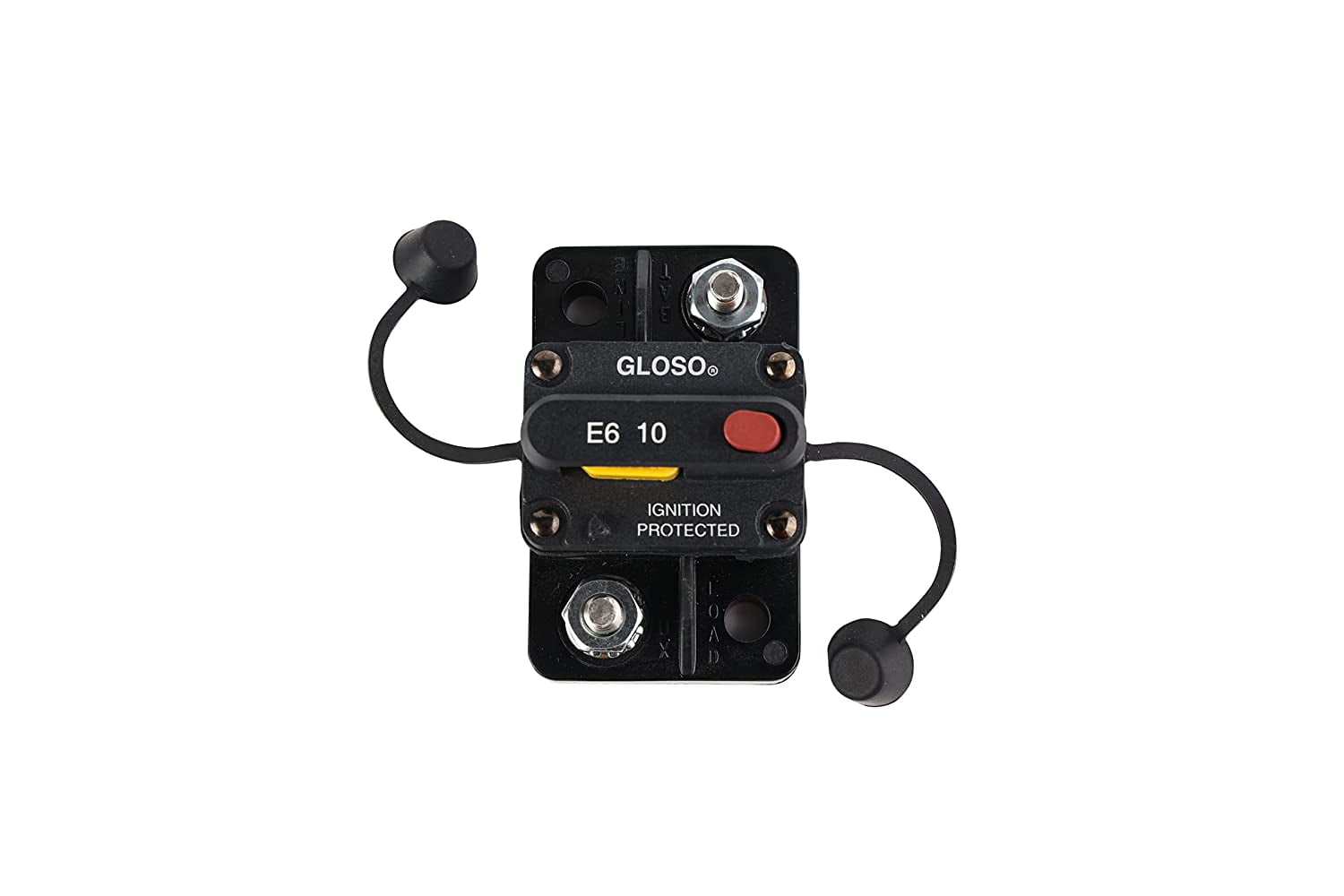 E69 GLOSO 10A Mid Range Mini Manual Reset (T3) Circuit Breaker, Compact ...
