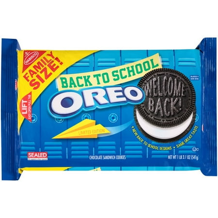 Nabisco Oreo Back to School Chocolate Sandwich Cookies, 19.1 oz ...