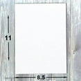 Hamilco White Resume Linen Textured Cardstock Paper 8 1/2 x 11" Blank ...
