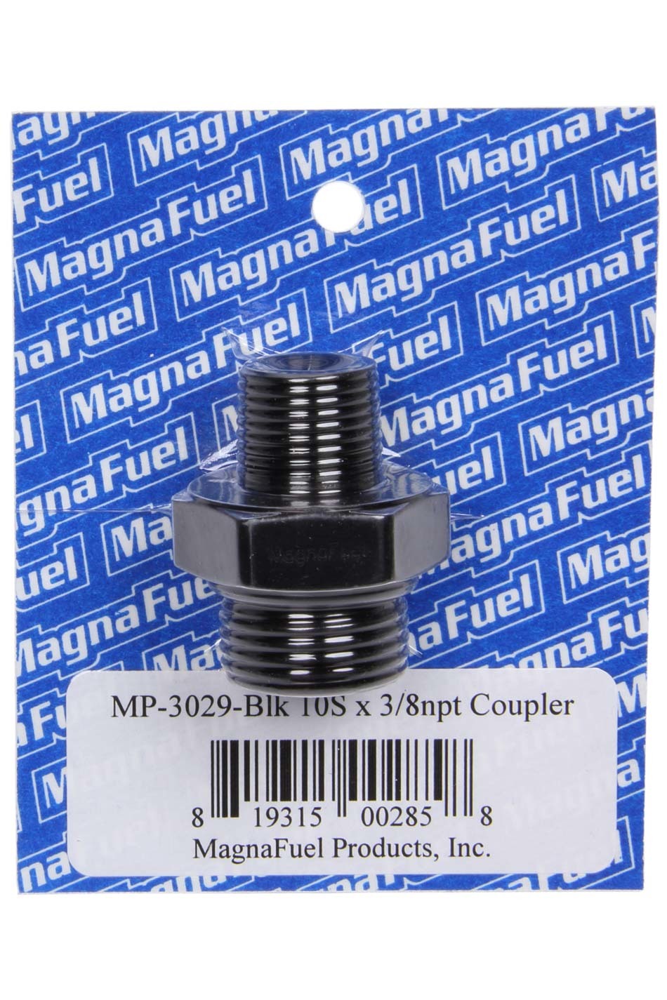 Union Couple Fitting - #10 x 3/8npt - Black - Walmart.com