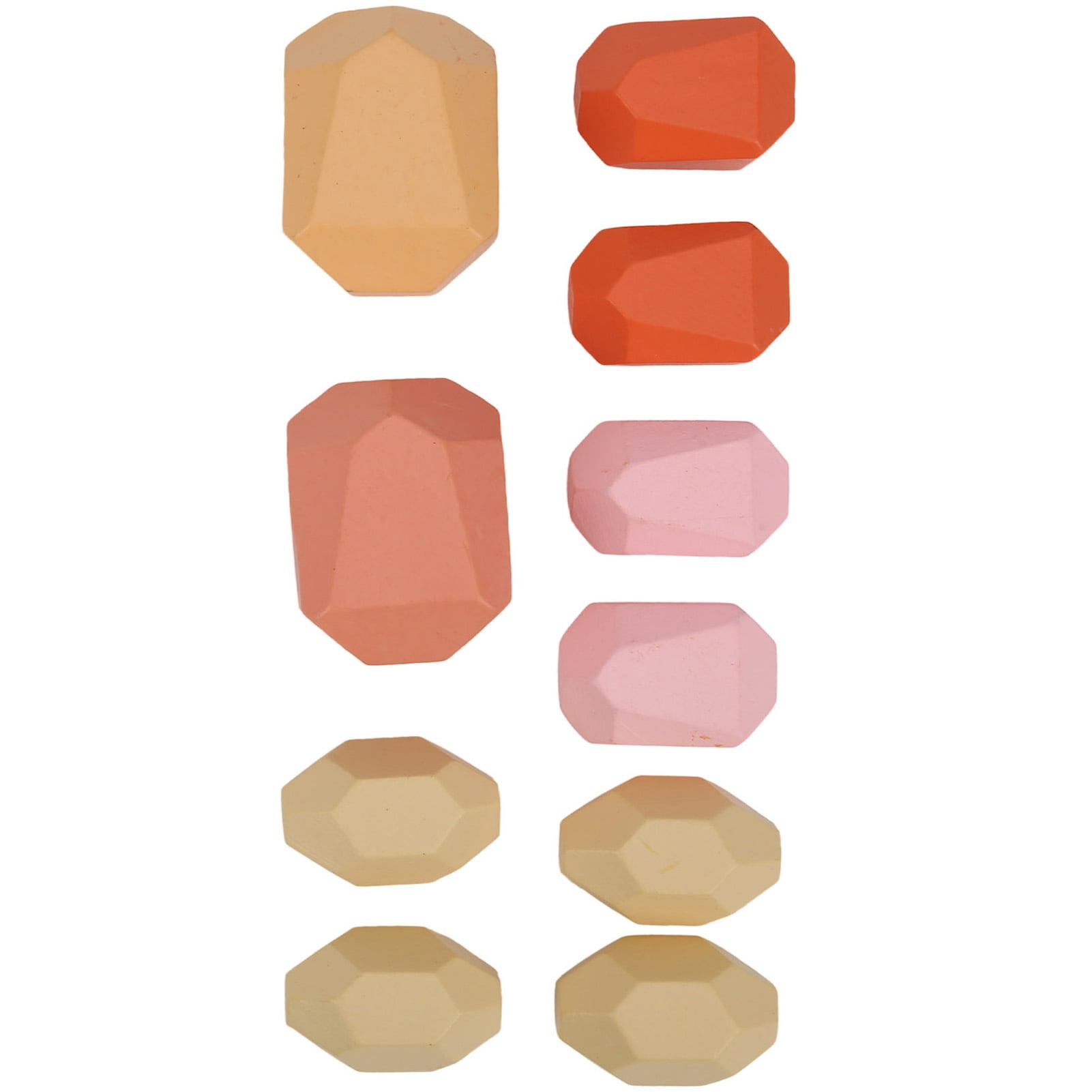 Click here for Fugacal Wooden Rocks Stones  Colorful Colored Wood... prices