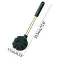 Vbxoae Long Handle Double Sided Bath Brush With Soft Nylon Bristles And