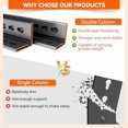 Adjustable 5-Tier Garage Shelving, Heavy Duty Steel Storage Shelves ...
