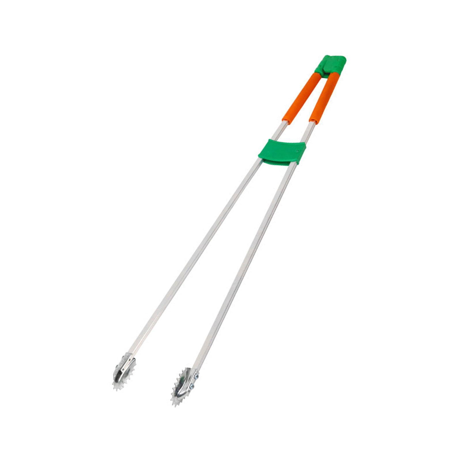 Recogedor de basura, pinza para recoger hojas de jardín, mango ...