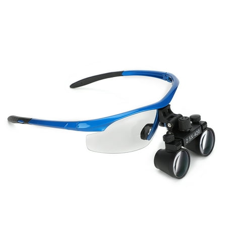 Loupe Magnifying Glass 2.5X Professional Head Wearing Loupe Dentist ...