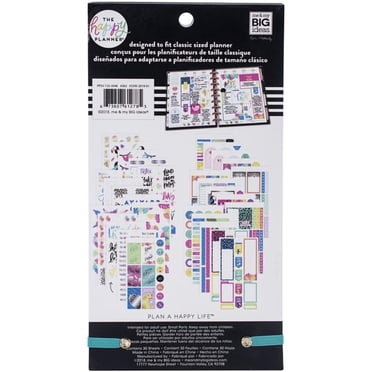 The Happy Planner Big Teacher Sticker Value Pack, Get it Done - Walmart.com
