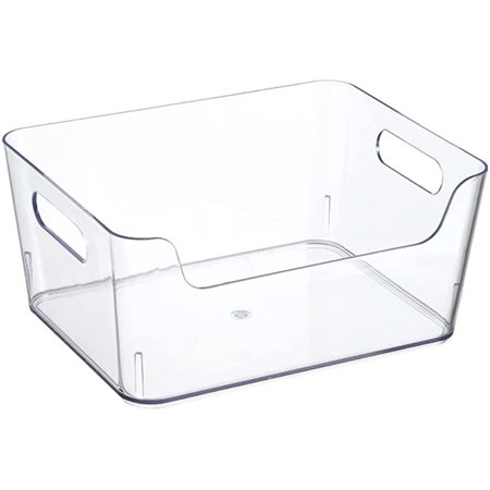 Clear Universal Versatile Reusable Pantry Storage Bin Portable ...