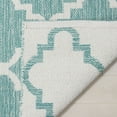 SAFAVIEH Montauk Giovanni Geometric Area Rug, Mint/Ivory, 5' x 8 ...