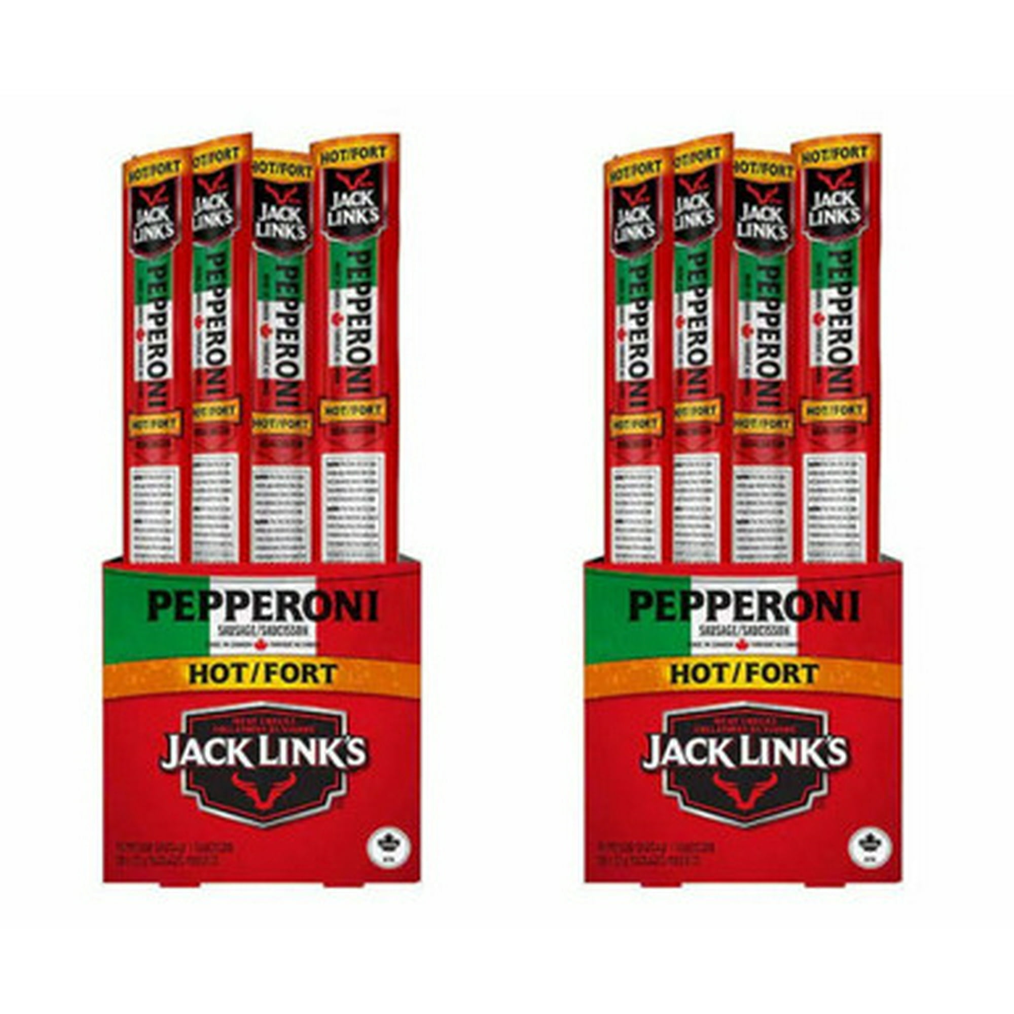 Click here for Jack Links Hot Pepperoni Sticks  20 × 22 G - Spicy... prices