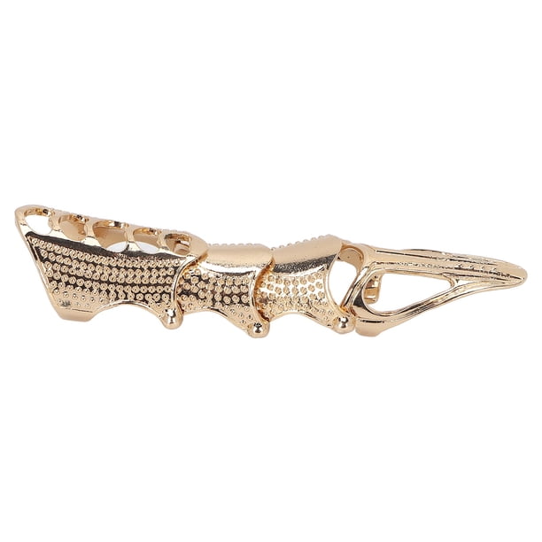 Full Finger Armor Ring, Bendable Attractive Punk Armor Knuckle Finger ...