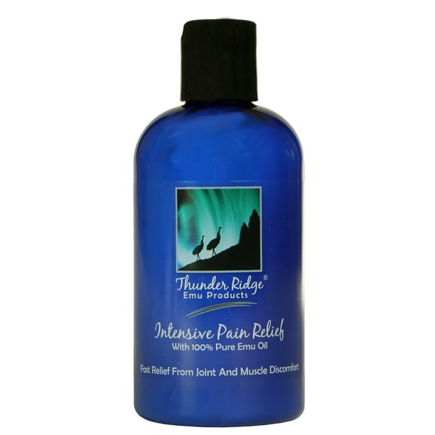 Thunder Ridge Emu Products Intensive Pain Relief, 8 Oz - Walmart.com ...