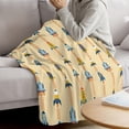 Cartoon Space Shuttle Blanket Soft Cozy Warm Throw Blanket for Couch ...