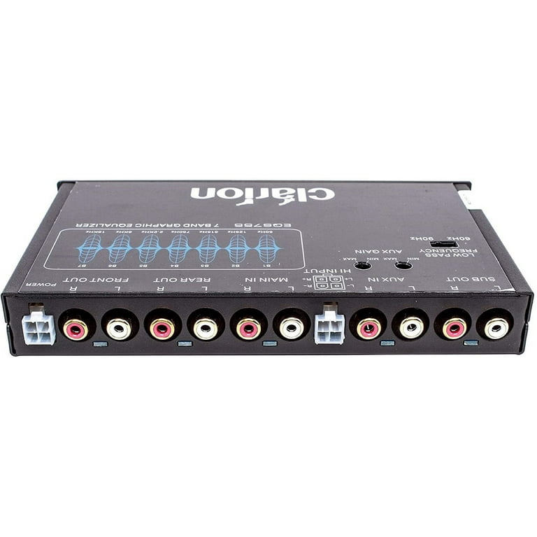 Clarion EQS755 7-Band Car Audio Graphic Equalizer With, 53% OFF