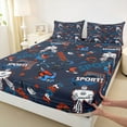 Castle Fairy Female Men Adults Sports Ice Hockey 4 Pieces Queen Sheet ...