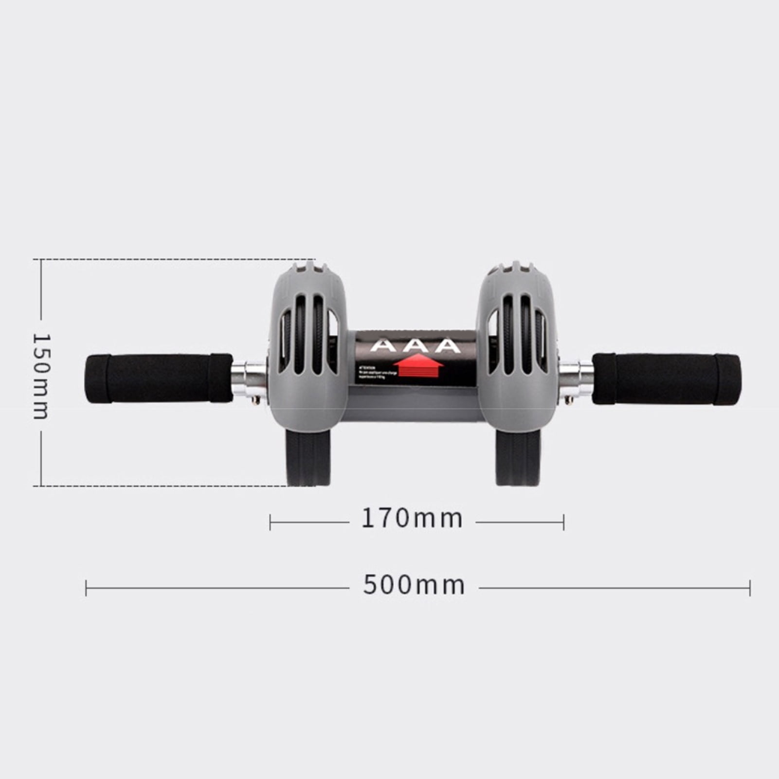 Rueda de ejercicio con rodillo abdominal NikouMX Rodillo abdominal de ...