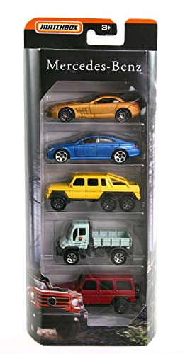 Matchbox Mercedes Benz 5 Pack CLS500,6x6,SLR McLaren,Unimog,G-Class New ...