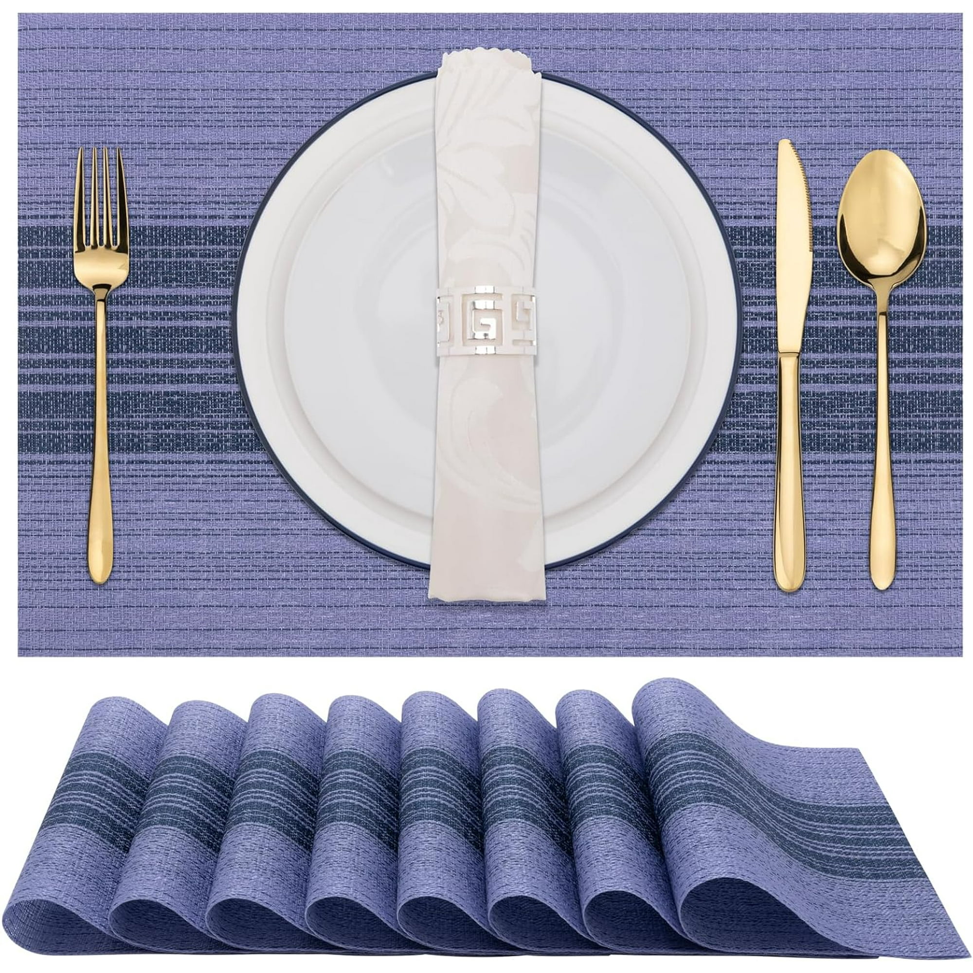Click here for Ghsdfbb Placemats  Set Of 8 Heat Resistant Stain R... prices