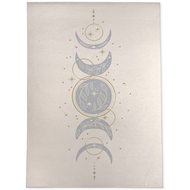 BOHO PHASES IVORY SQUARE Office Mat By Kavka Designs - Walmart.com