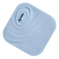 Flexible Shower Drain Cover, Silicone Stopper Pad for Bathroom Sink ...