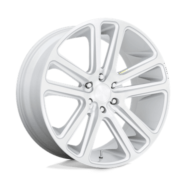 Dub Baller 24X10 Gloss Silver Brushed Wheel - Walmart.com