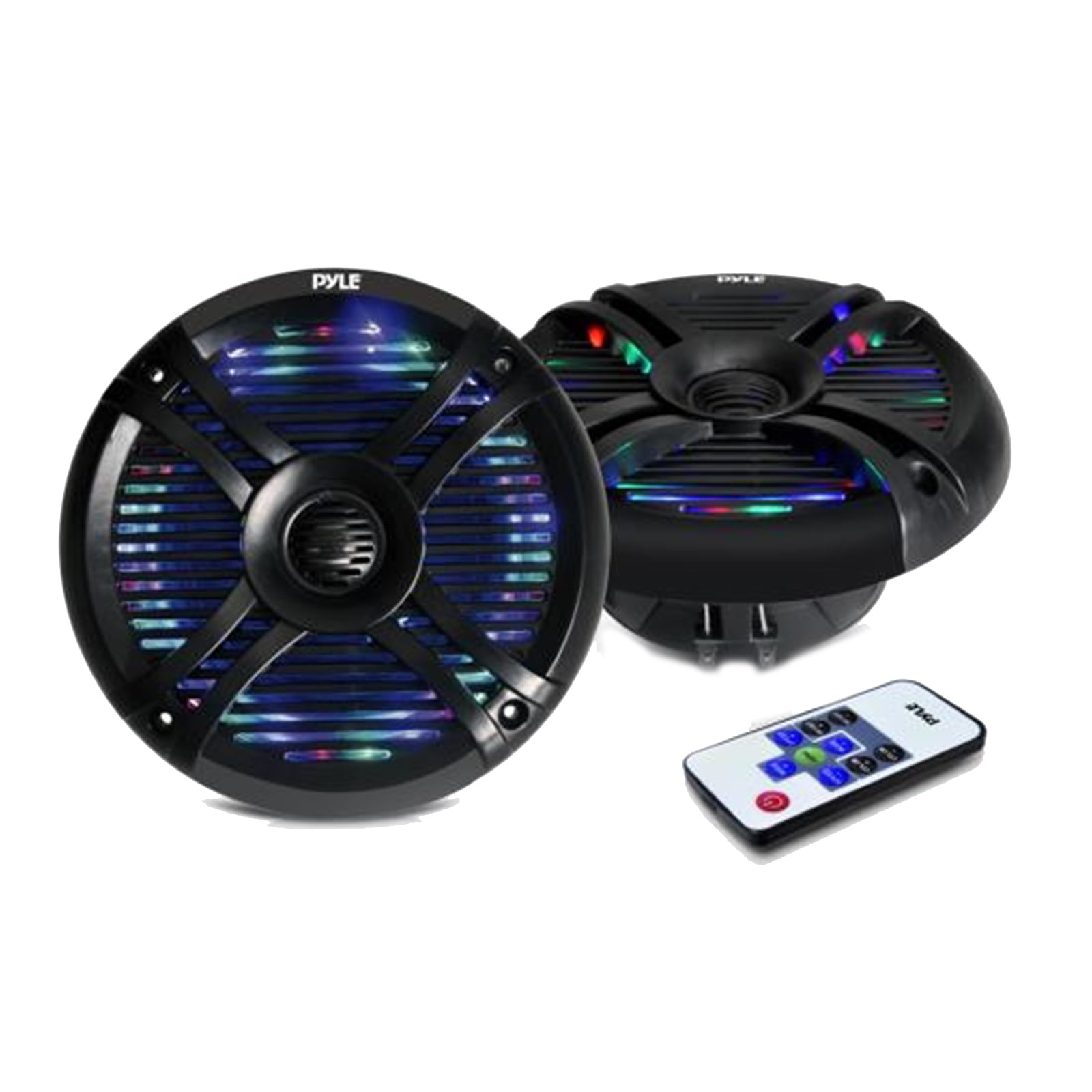 6.5" Waterproof Audio Marine Grade Dual Speakers with Built-in ...