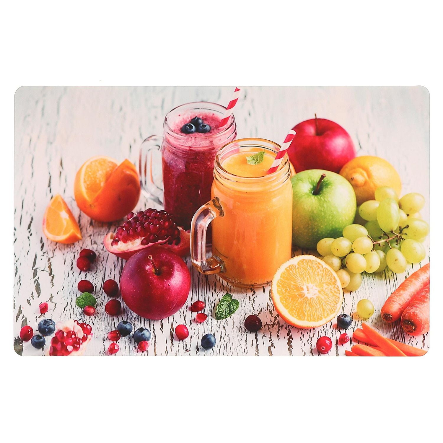 Click here for Ih Casadécor Plastic Placemat (Fruit Smoothie) - S... prices