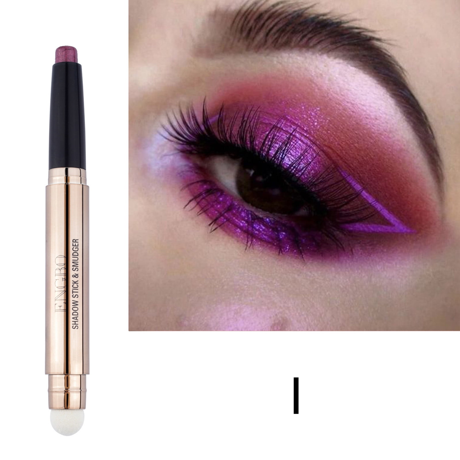 Herrnalise Double Ended Eye Shadow Pen, Pearl Light Eye Shadow High ...