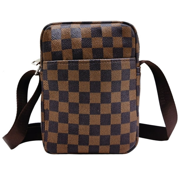 T.sheep Checker Cross body Purse Bag Shoulder Messenger Bag for Men and ...