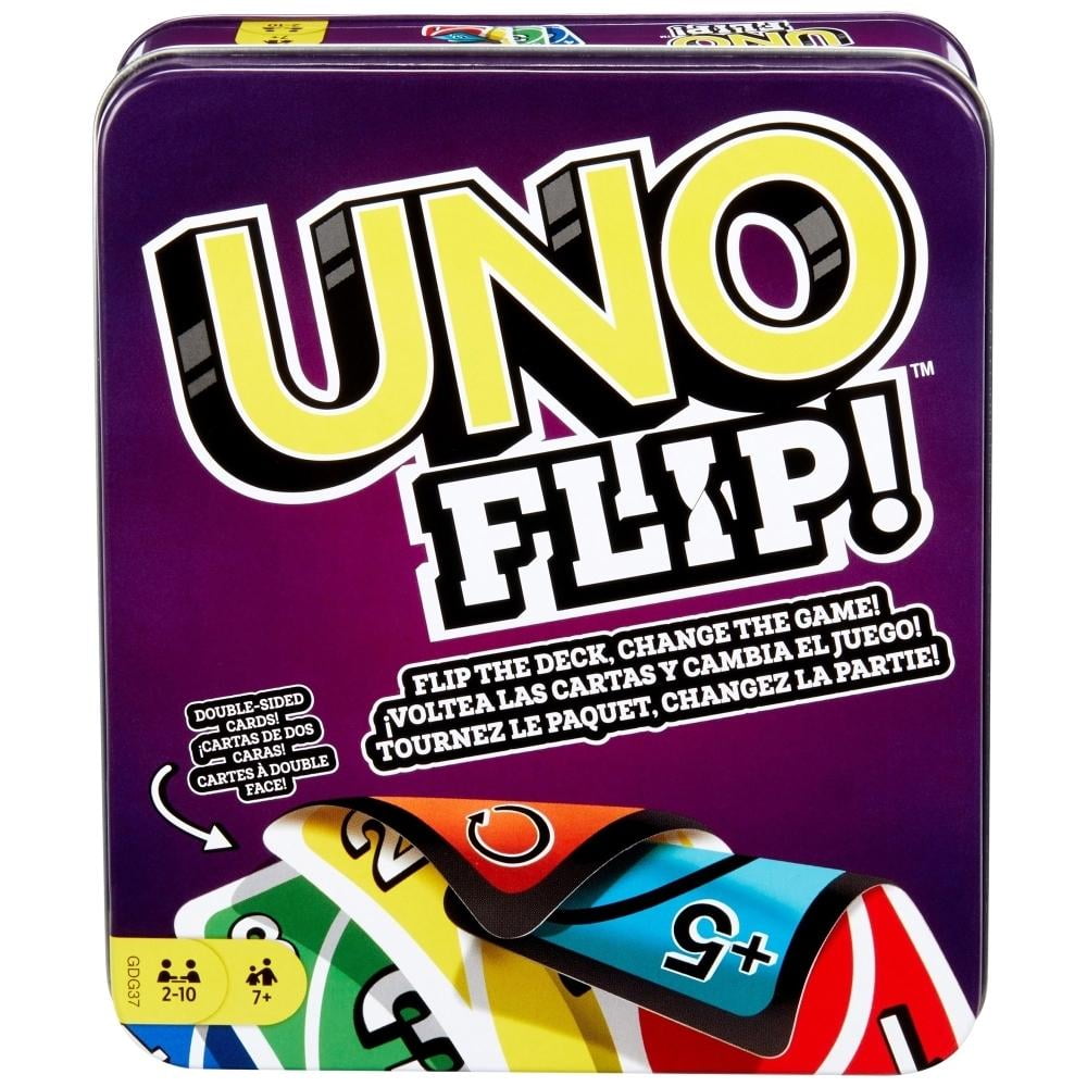 Juego de Cartas UNO Flip Caja Metálica | Bodega Aurrera en línea