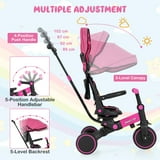 Infans Tricycle for Toddlers 8-in-1 Folding Trike for 12-72 Months Old ...