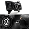 AKKON - For Dodge Grand Caravan Black Headlights Head Lamps Driver and ...
