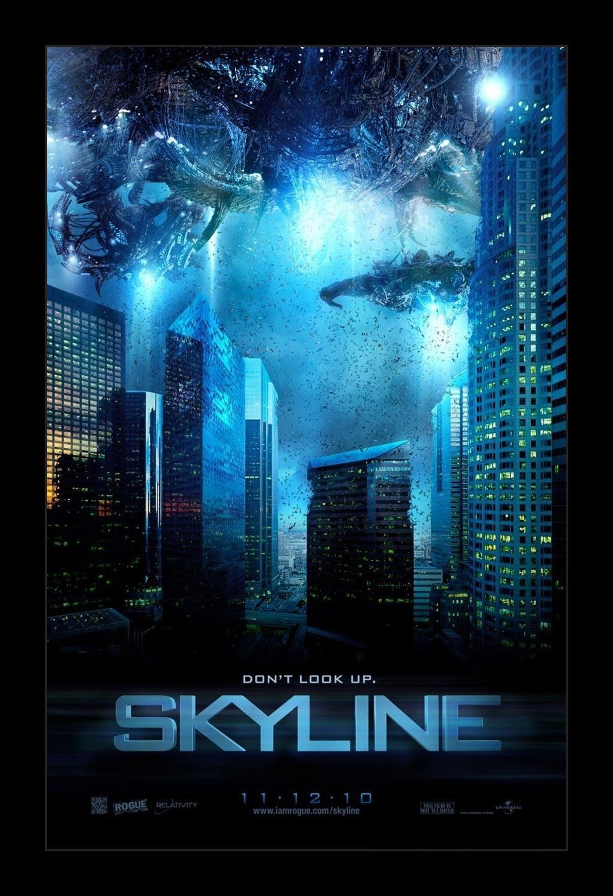 SKYLINE - 11x17 Framed Movie Poster - Walmart.com