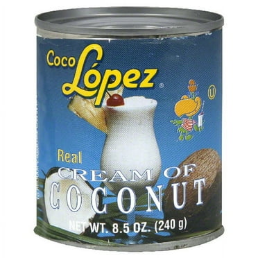 Coco Lopez Real Cream of Coconut, 15 Fl Oz, Sweet Unique Taste, Kosher ...