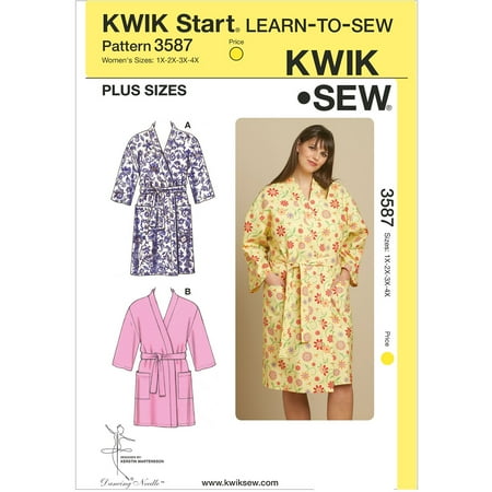 Kwik Sew Robes-1x - 2x - 3x - 4x - Walmart.com
