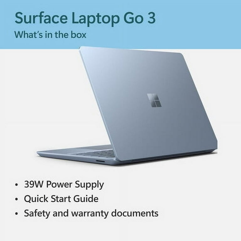 Microsoft Surface Laptop Go 3 - 12.4 Microsoft Surface Laptop Go 3 - 12.4