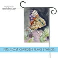 Toland Home Garden Watercolor Butterfly Flower Butterfly Flag Double ...